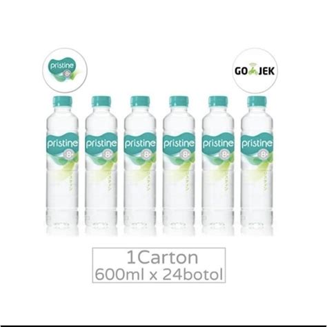 Jual Pristine 8 600ml Bandung Pristine Water Pristine Botol Shopee