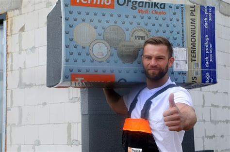 Termo organika Styropian Dach podłoga
