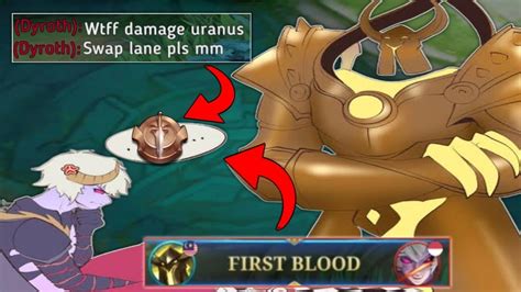 HOW TO DOMINATE A LANE AGAINST DYROTH URANUS VS DYROTH URANUS COUNTER