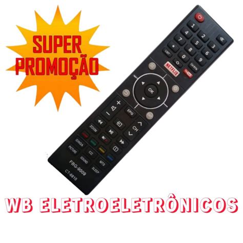Controle Remoto Tv Semp Toshiba CT 6810 9009 Shopee Brasil