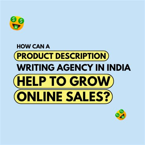 How Can Product Description Writing Services India Grow Online Sales