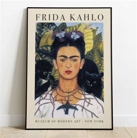 Frida Kahlo Exhibition Print Frida Kahlo Poster Wall Art Art Print