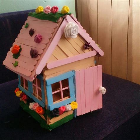 Cool Como Hacer Una Casita Con Palitos De Helado Ideas Mosciskilupe