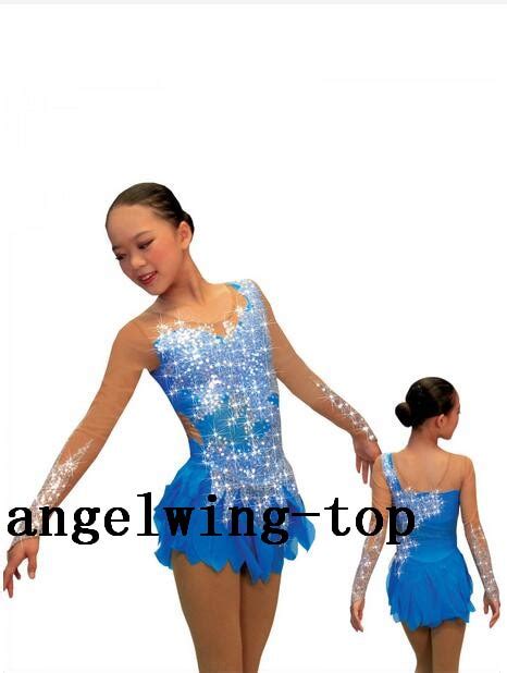 Vestido de patinaje artístico para mujer vestidos de figura de hielo