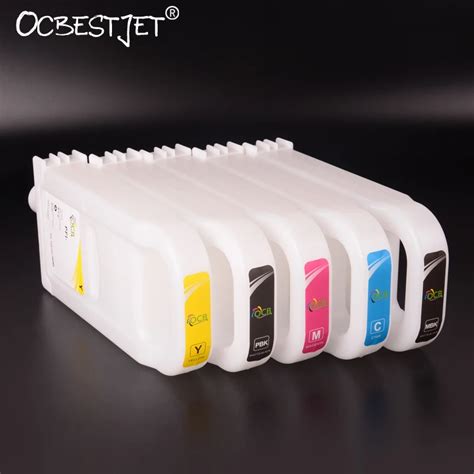 PFI 703 700ML Empty Refillable Ink Cartridge For Canon IPF 810 IPF 815