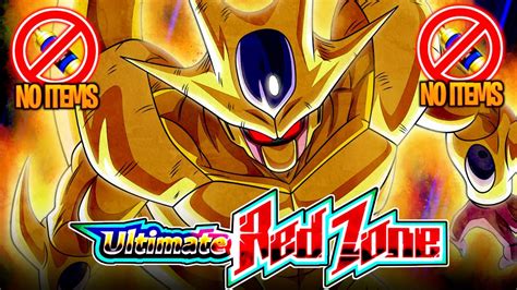 NO ITEMS DRAGON BALL HEROES RED ZONE STAGE 1 DBZ Dokkan Battle