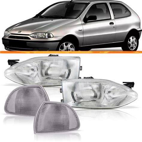 Kit Farol Palio G Pisca Cristal Duplo R