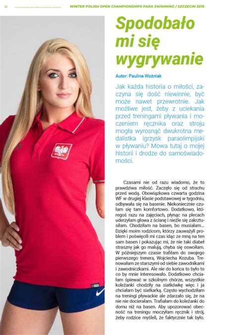 Paulina Woźniak Spodobało mi się wygrywanie Klub Sportowy