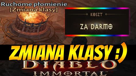 ZMIANA KLASY POSTACI DIABLO IMMORTAL YouTube