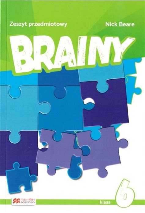 Język angielski Brainy 6 klasa Zeszyt przedmiotowy SP MACMILLAN