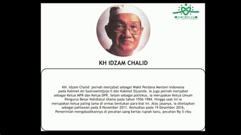 9 SEMBILAN TOKOH NAHDLATUL ULAMA NU BERGELAR PAHLAWAN NASIONAL