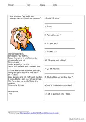 45 Famille Compréhension générale de la lecture Compréhens