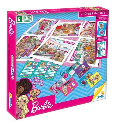 Onde Est Taffy Barbie Jogo De Tabuleiro Mercadolivre