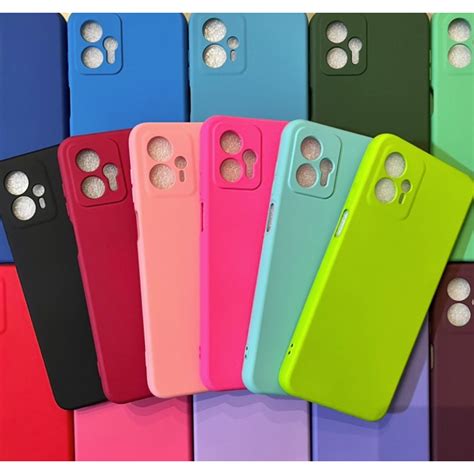 Capa Capinha Case Motorola Moto G13 G23 G53 Silicone Aveludada Proteção