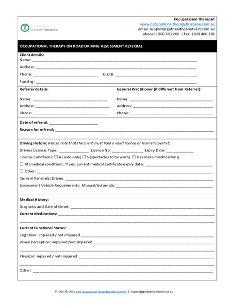 Fillable Online Medical Clearance Referral Form Fax Email Print