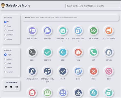 Salesforce Icons