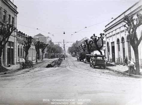 CURITIBA E PARANA EM FOTOS ANTIGAS Rua Comendador Araújo em 1939