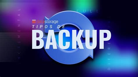 Tipos De Backup Completo Diferencial E Incremental YouTube