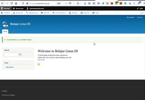 Cara Instalasi Drupal Menggunakan Nginx Di CentOS Belajar Linux ID