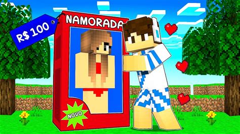 GAH COMPROU UMA NAMORADA NO MINECRAFT YouTube