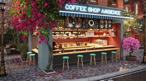 Spring Coffee Shop Ambience Jazz Instrumental Music Smooth Jazz