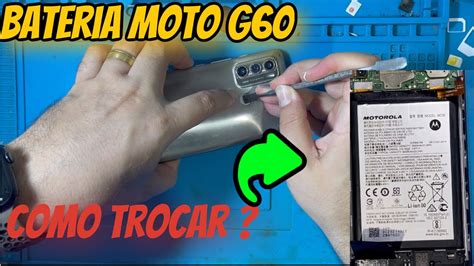 Como trocar bateria do Motorola Moto G60 Motorola Moto G60 Não segura