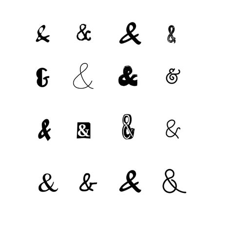 Ampersand Clipart Ampersand Clip Art Typeface Ambersand Etsy Blog