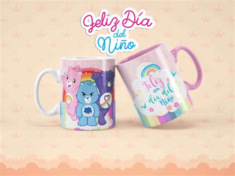 12 Plantillas Dia del NIÑO tazas PLANTILLAS PARA SUBLIMAR