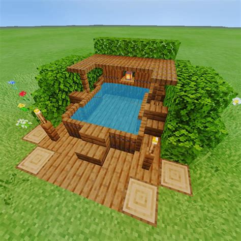 Rustic Jacuzzi R Minecraft