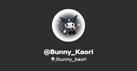 Bunny Kaori Instagram Tiktok Linktree