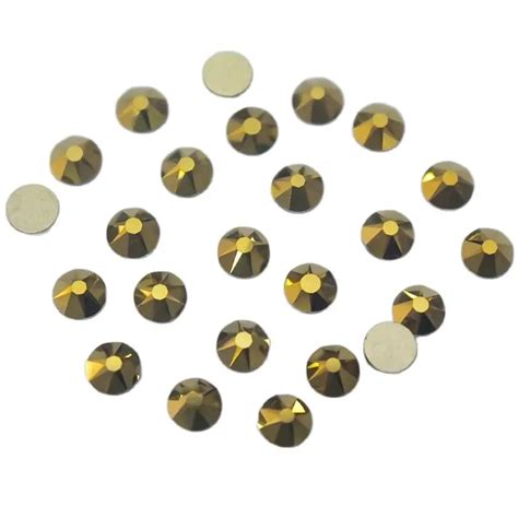 Hematite Non Hotfix 5A Quality 2088 Cut Flat Back Rhinestones 8 Big 8