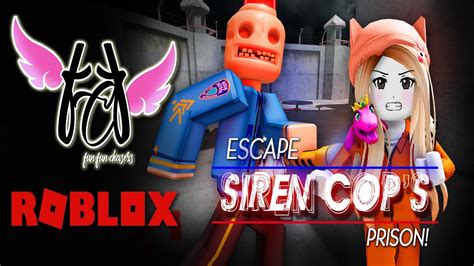 ESCAPE SIREN COP S PRISON SCARY OBBY ROBLOX OBBY GAMES YouTube
