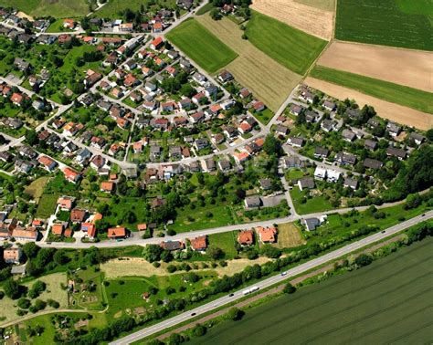 Horheim Aus Der Vogelperspektive Baustelle Mischbebauung Eines