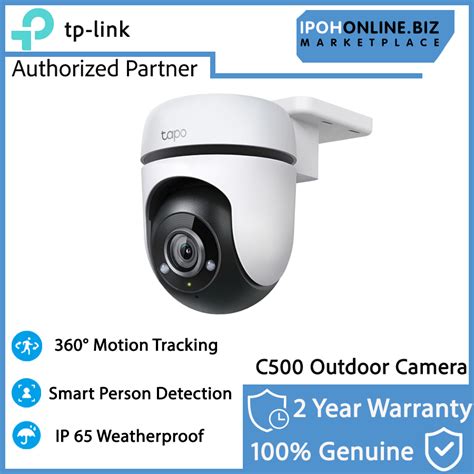 TP LINK TAPO C500 1080P Outdoor Pan Tilt Motion Tracking 360 Smart