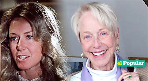 La familia Ingalls Así luce Karen Grassle a sus 81 años la actriz