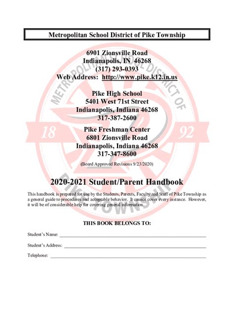 Fillable Online Pike K In Us Docs Districtmetropolitan School