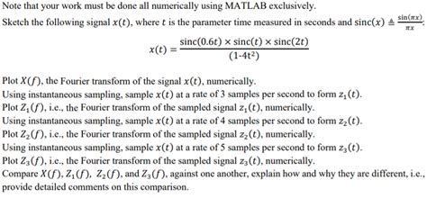 all the information needed to do this matlab task is