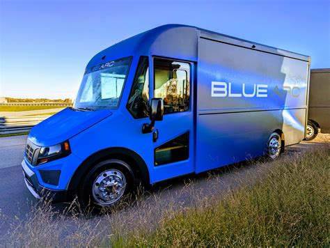 Shyft Group Shows Off Its Blue Arc Electric Last Mile Delivery Vehicle