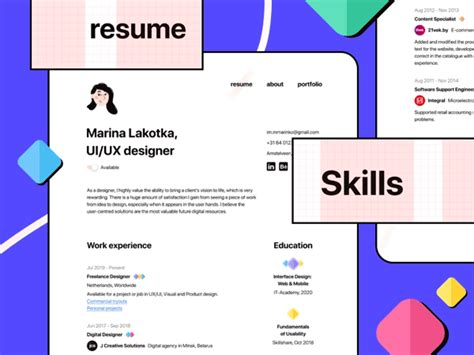 Ux Designer Resume Guide With Examples Free Template