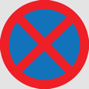 What Is The Sign Board For No Stopping Or Standing Driving Schools