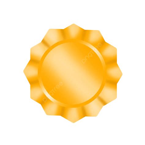 Medalla De Oro Sencilla PNG Medalla Campeón Ganador PNG y PSD para
