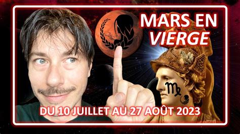 Le Transit De Mars En Vierge Aux Lumi Res De L Astrologie Du