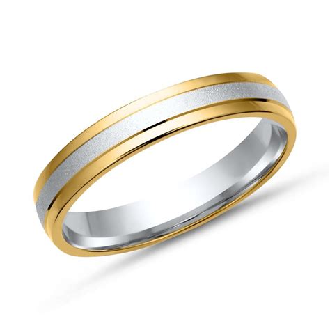 Unique Eheringe Er Gelb Weissgold Diamanten Wr S