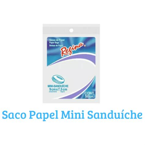 Saquinho Saco de Papel Mini Sanduíche Festa Junina Arraiá 50 Uni Reg