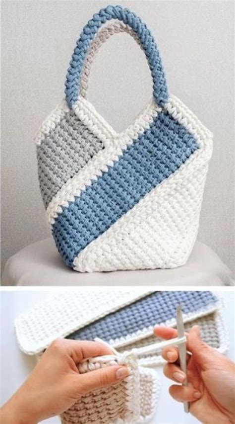 Dive Into Point Perspective Crochet Purses And Bags Tutorial For