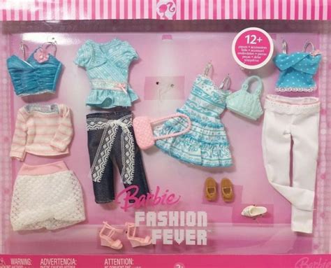 Fashion Fever Closet Barbie Reference Doll Clothes Barbie Barbie