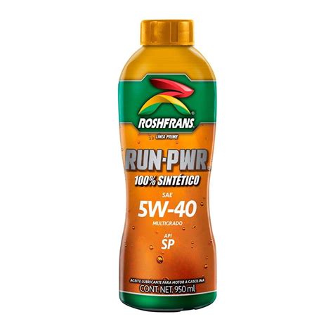 Aceite Sint Tico Roshfrans W De Ml Walmart