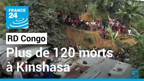 Inondations meurtrières en RD Congo plus de 120 morts à Kinshasa