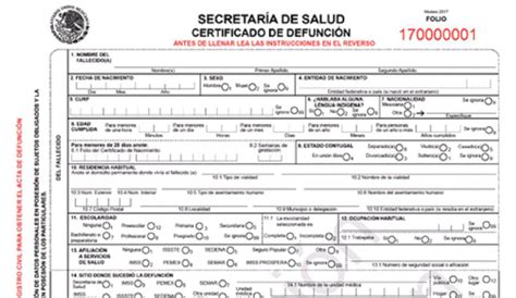 Como Sacar El Acta De Defuncion Login Pages Info