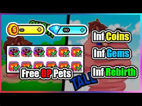 OP Lick Simulator Script Inf Coins Gems Rebirth YouTube
